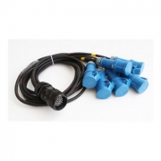 Socapex Breakout Cable Schuko – MSH Europe